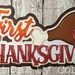 Premade Paper Piecing Baby Girl Boy First Thanksgiving Turkey Ay ...