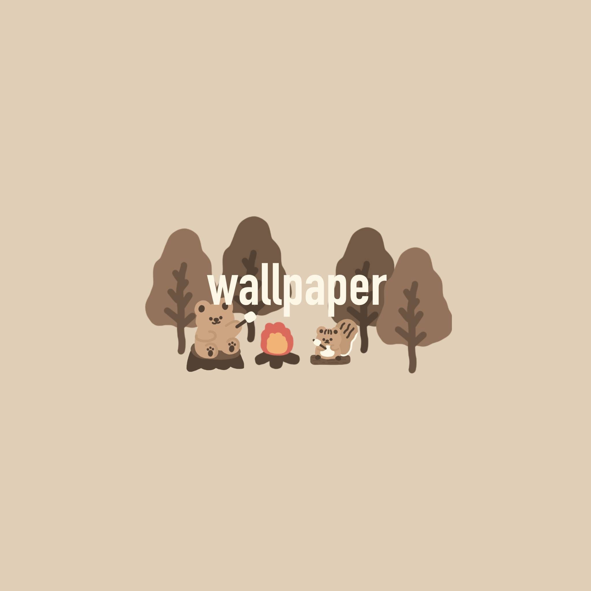 Fall Wallpaper, Bear Wallpaper, Cute Wallpaper, Animal Wallpaper, Brown ...