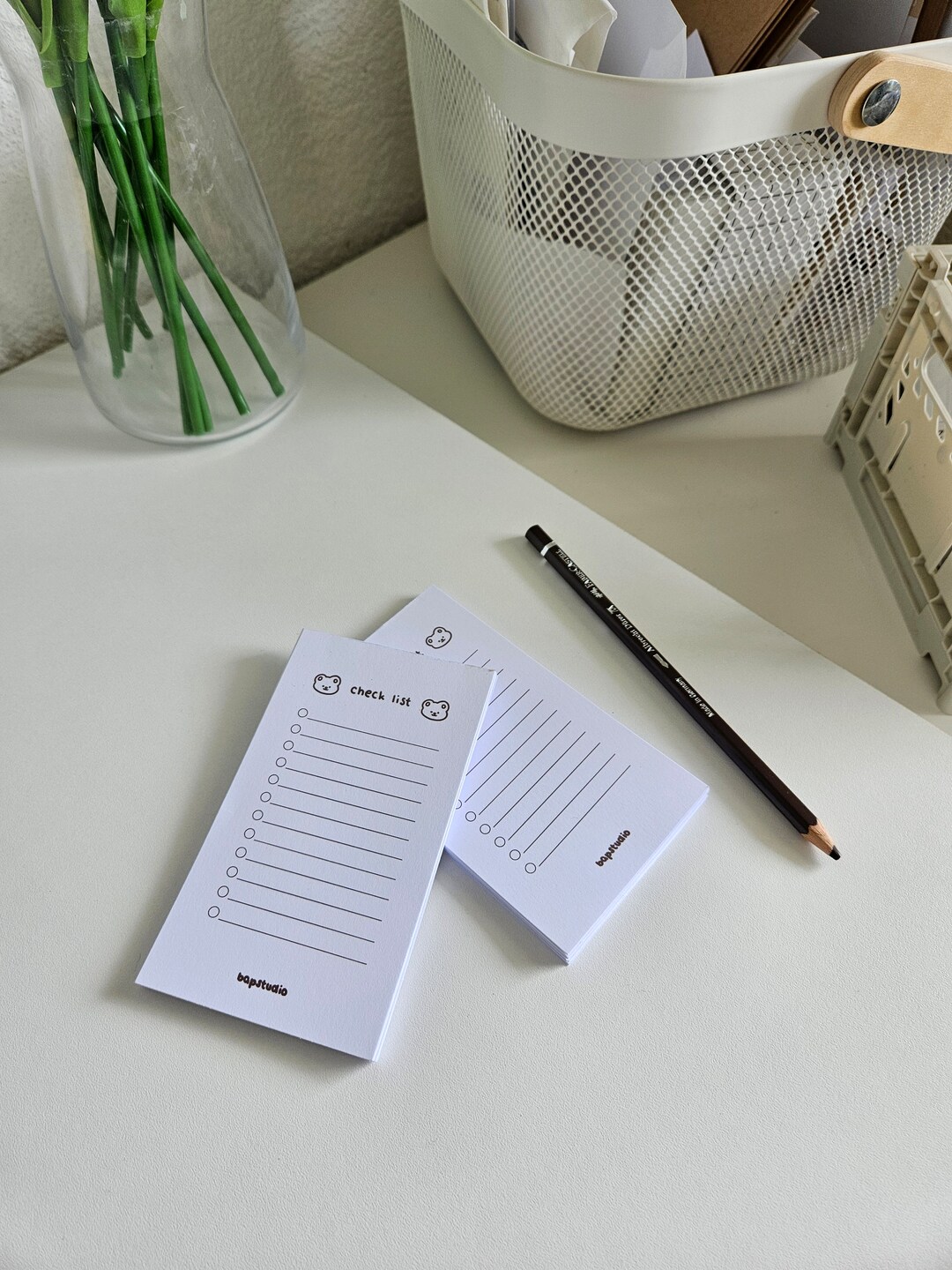 Memo Notes, Memo Pad, Check List, to Do List, Bujo, Planner ...