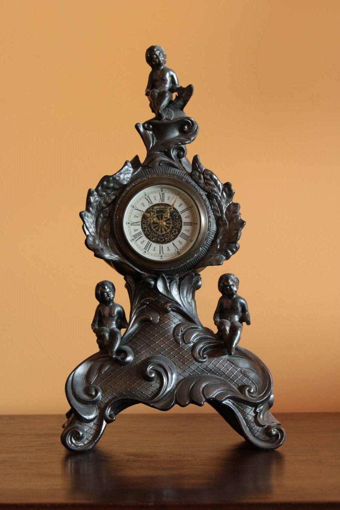 Angel Figured Antique Mercedes Table Clock Shelf Decor Objects, Boho ...