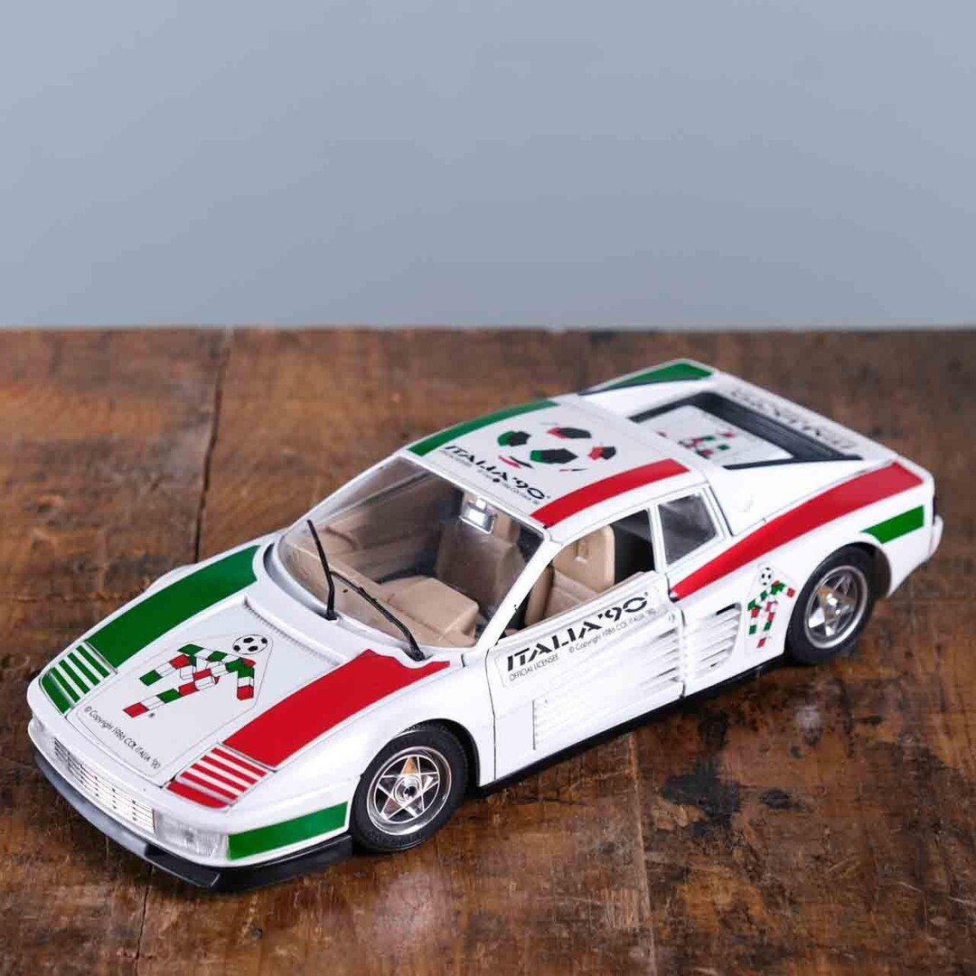 Burago Ferrari Testarossa 1984 Model Racing Car Die-cast - Etsy