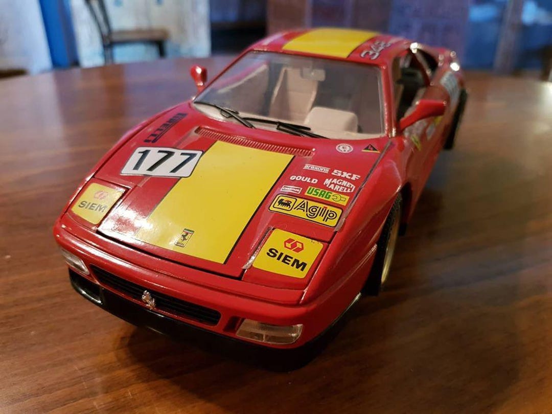 Vintage Italian Made Metal Ferrari Model 24 Cm 9.45 Inç - Etsy