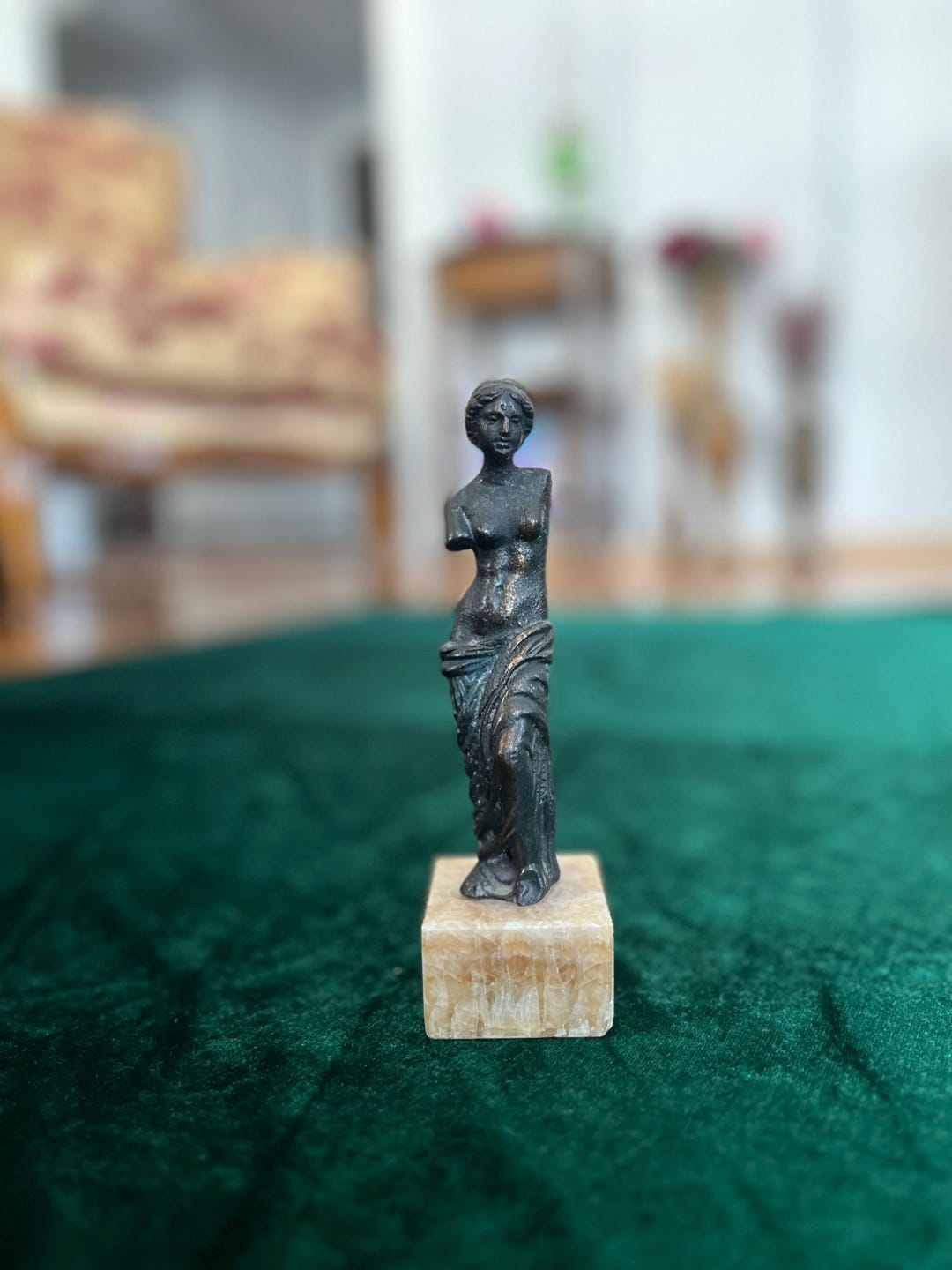 Vintage Bronze Venus De Milo Statue Classical Greek Art Sculpture for ...