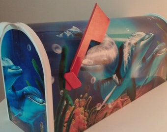 Dolphin Mailbox - Etsy