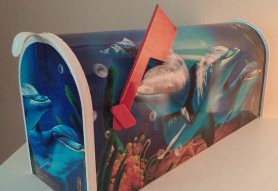 DOLPHIN Mailbox - Etsy