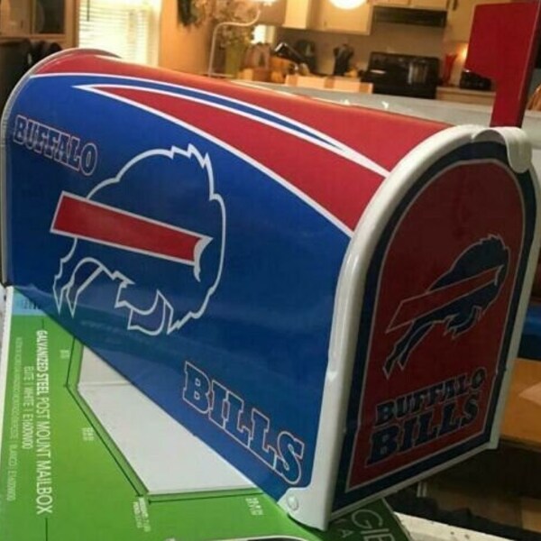 Buffalo Bills Mailbox - Etsy
