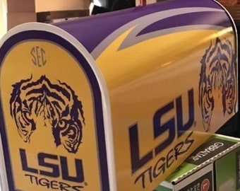 LSU Louisiana State University Tigers Lamp Shade. Shades Are - Etsy
