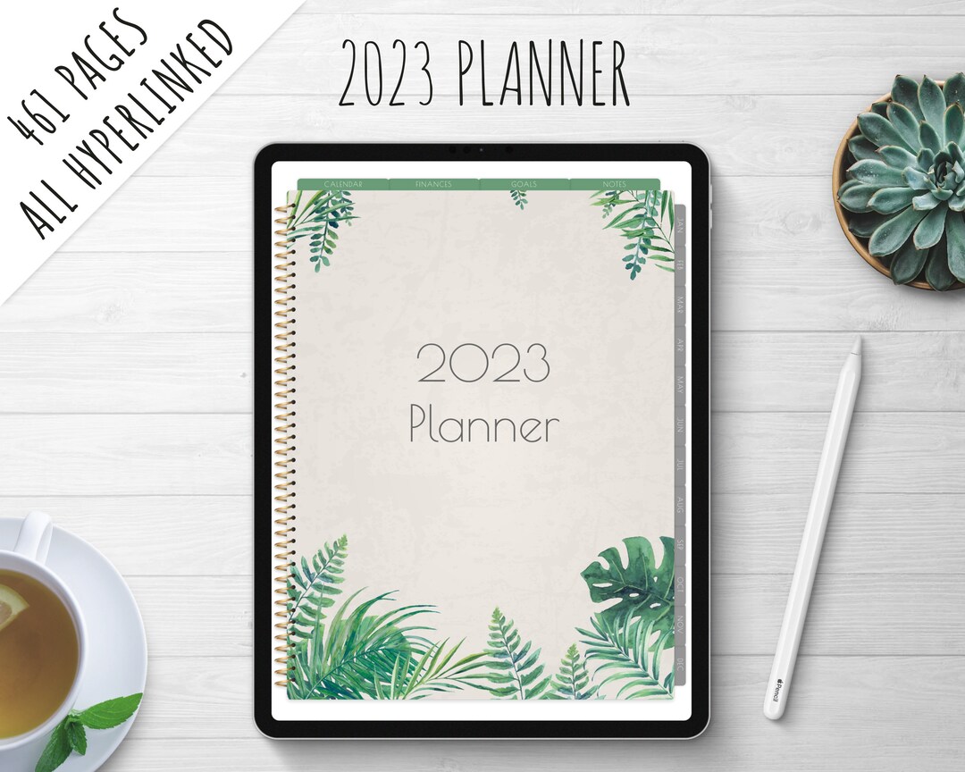 2023 Digital Planner, Daily Weekly Monthly, Digital Journal ...