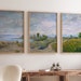 Landscape Trio: Set of 3 Paintings, Printable Posters, Digital Download ...