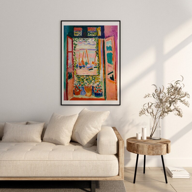 Open Window Matisse Poster Collioure Exhibition Matisse - Etsy
