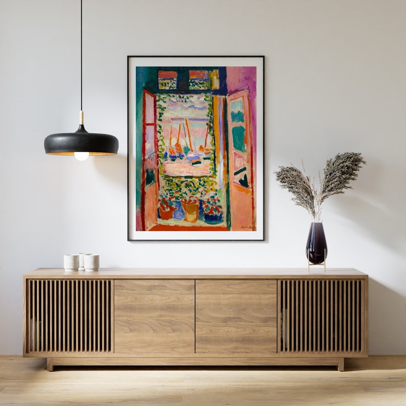 Open Window Matisse Poster Collioure Exhibition Matisse - Etsy
