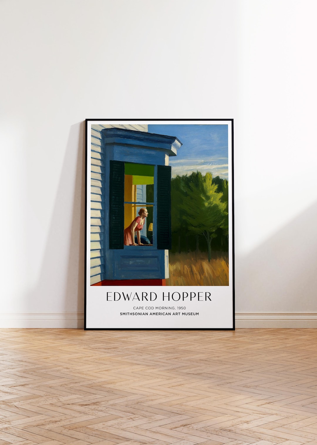Edward Hopper, Cape Cod Morning 1950, Vintage Poster | Printable Modern ...