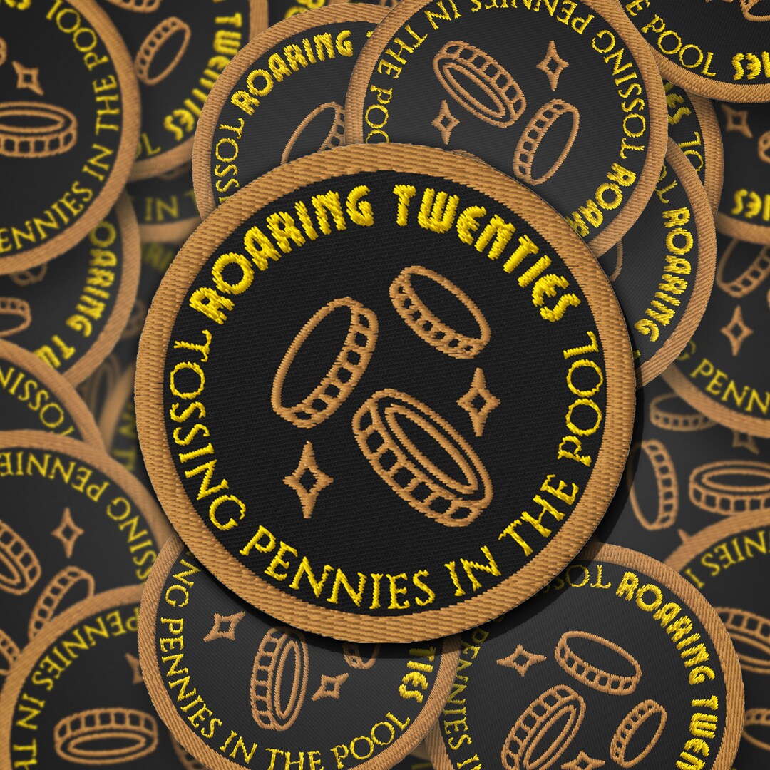 Roaring Twenties Tossing Pennies, the One Lyrics Swift Eras Embroidered ...