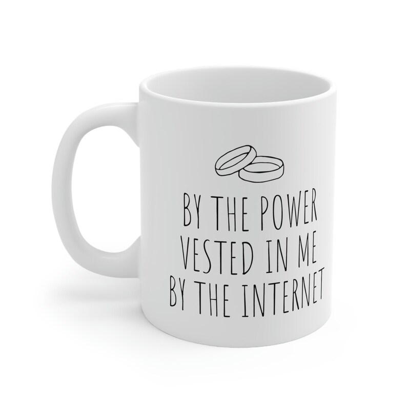 By the Power Vested in Me by the Internet - Funny Wedding Celebrant ...