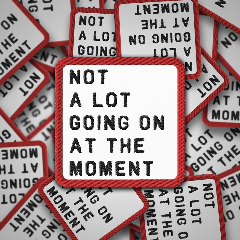 Not Alot Going on at the Moment 22 Taylors Version Red Era - Etsy