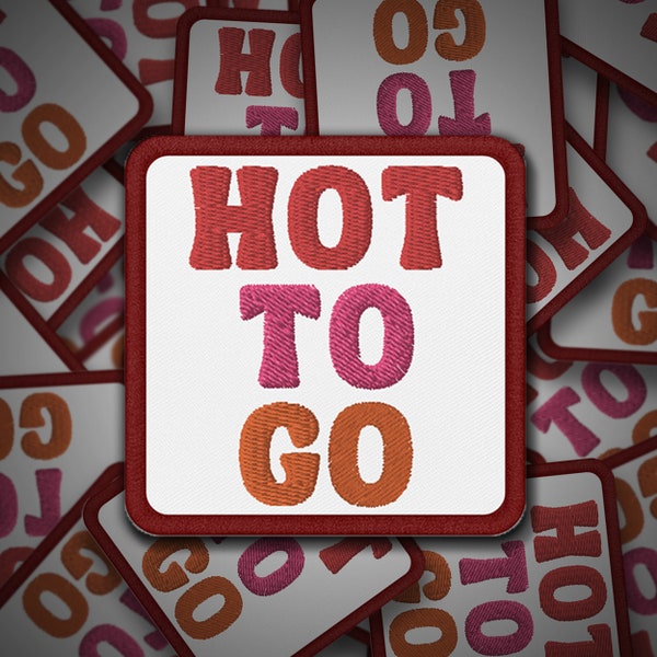 Hot to Go Patch - Etsy