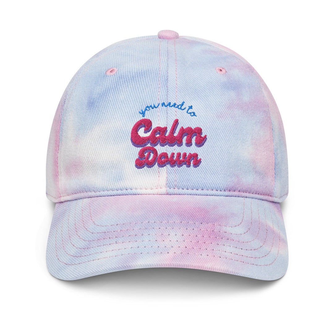 You Need to Calm Down LOVER Inspired Swift Tie Dye Hat - Etsy