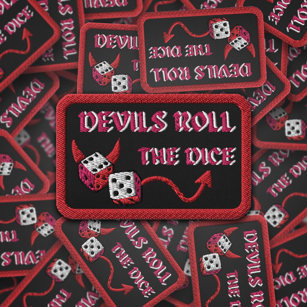Devils Roll the Dice, Cruel Summer, Lover Era, Album Song Lyrics Embroidered Patches - Etsy