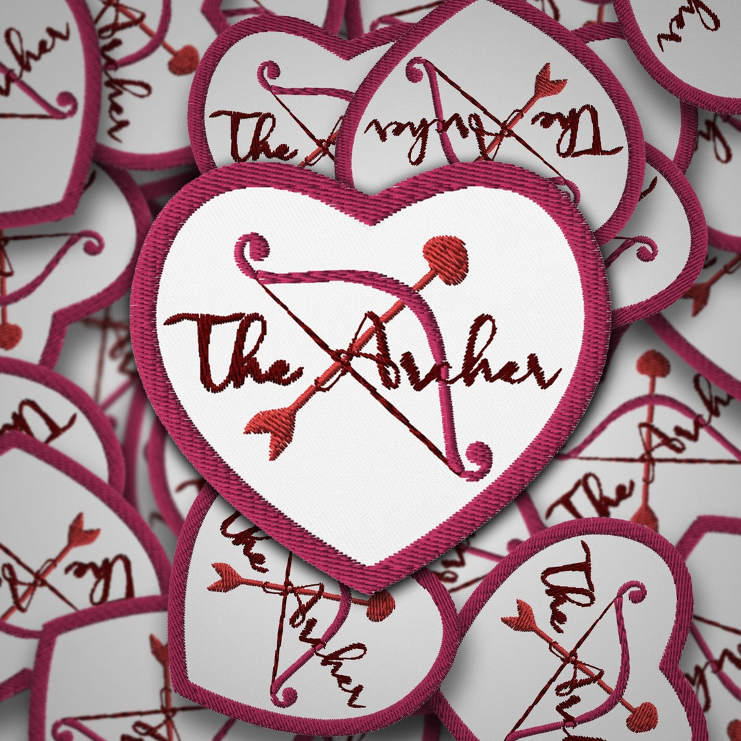 The Archer Embroidered Patches - Etsy