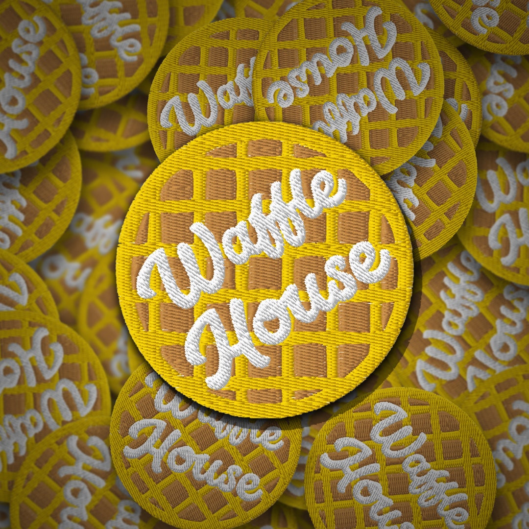 Waffle Jonas House Tour Merch Embroidered Patches - Etsy