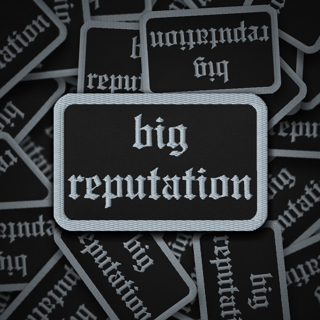 Big Reputation Swift Album Embroidered Patches - Etsy