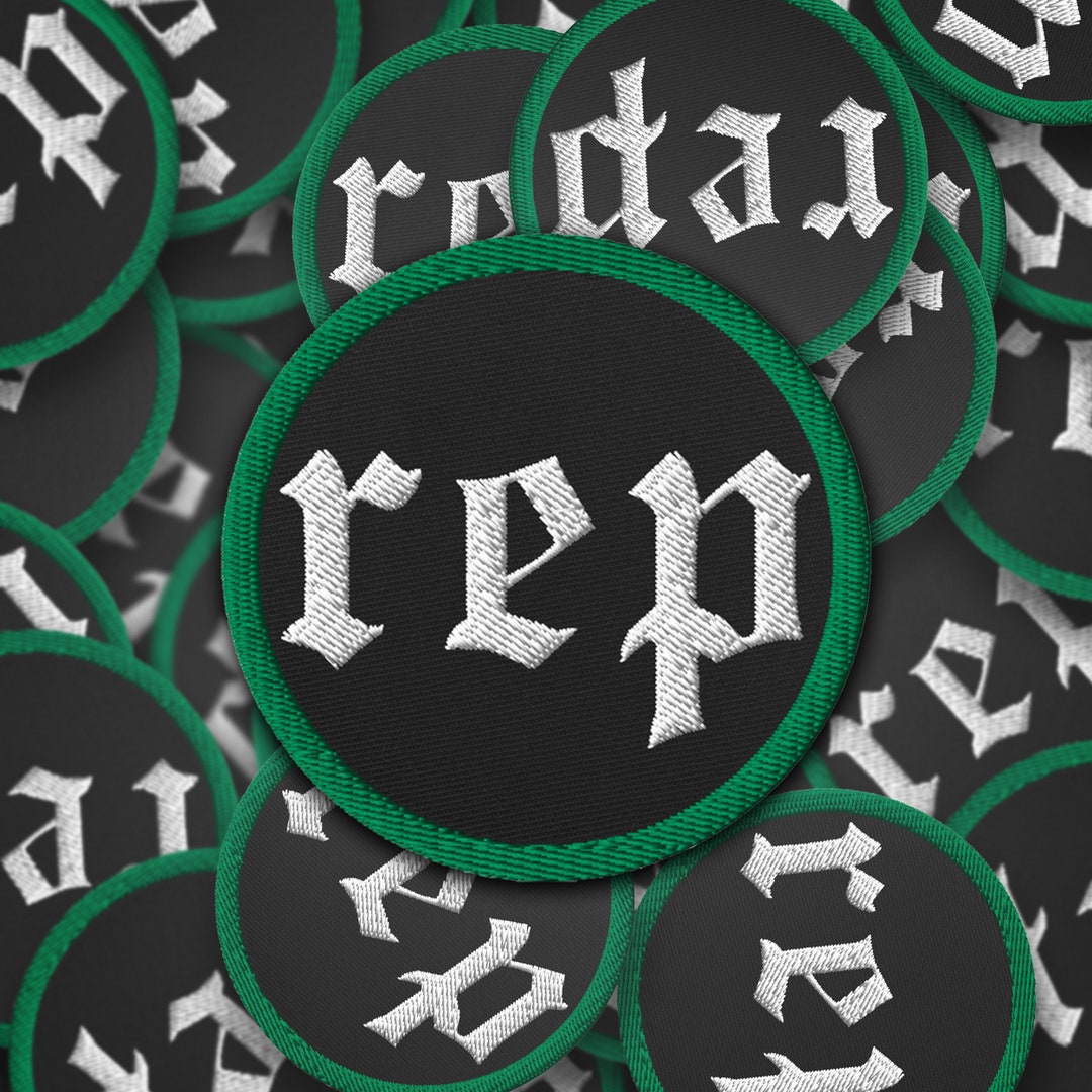 Reputation Album, Rep Eras Tour Circle Embroidered Patches - Etsy