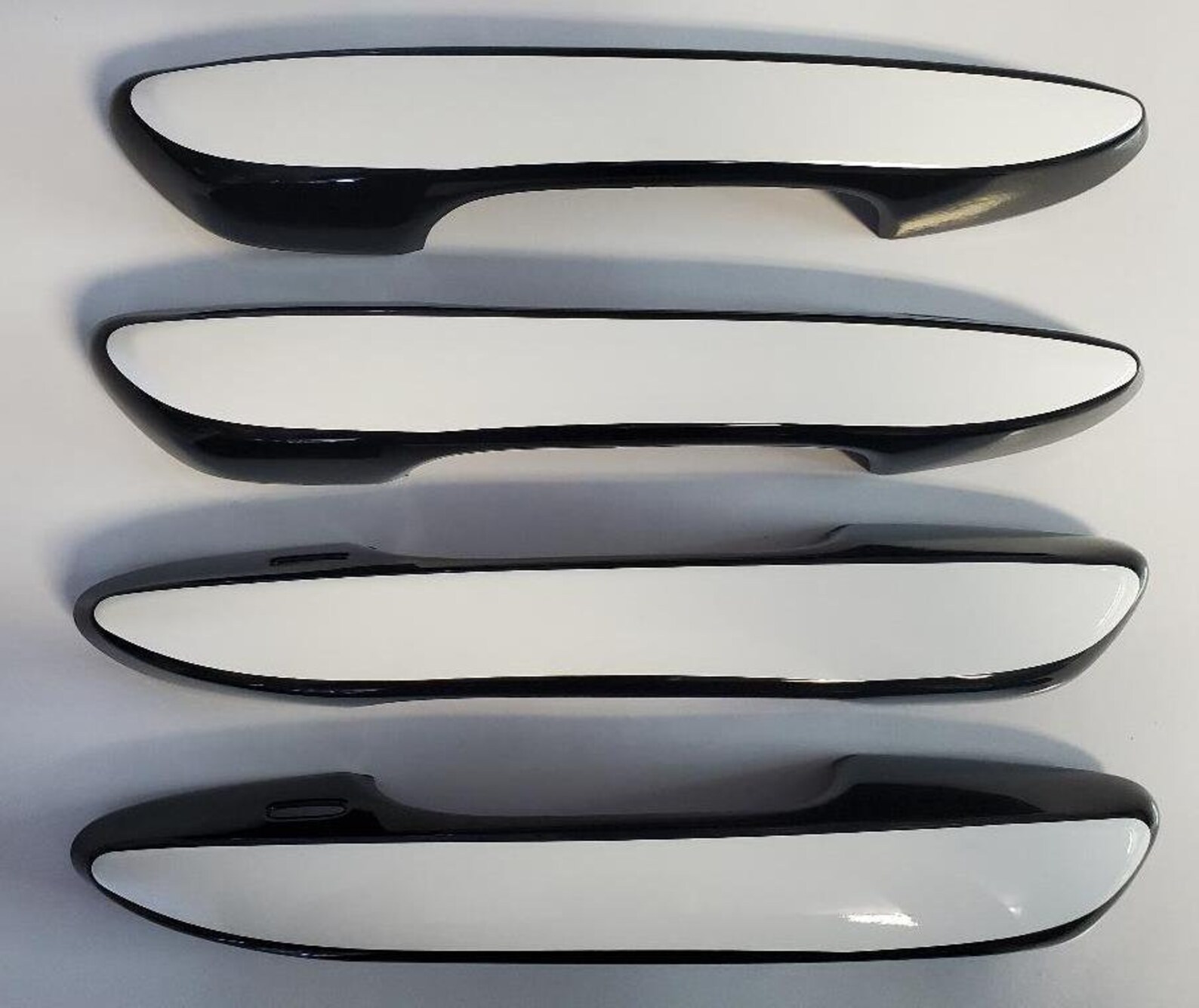 Full Set of Custom Chrome Door Handle Overlays / Covers for 2019 - 2024 ...