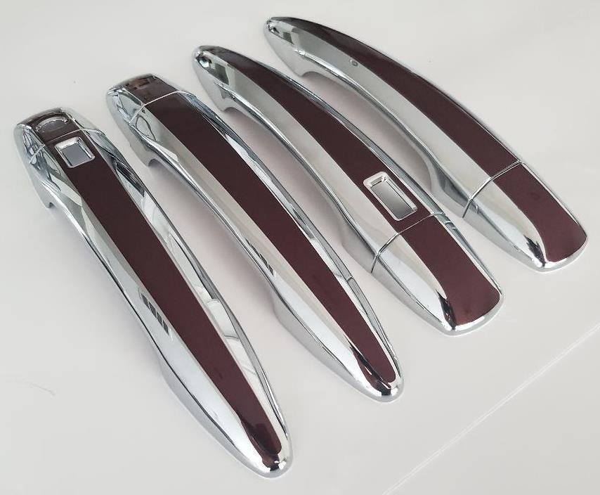 Full Set of Custom Black OR Chrome Door Handle Overlays / - Etsy