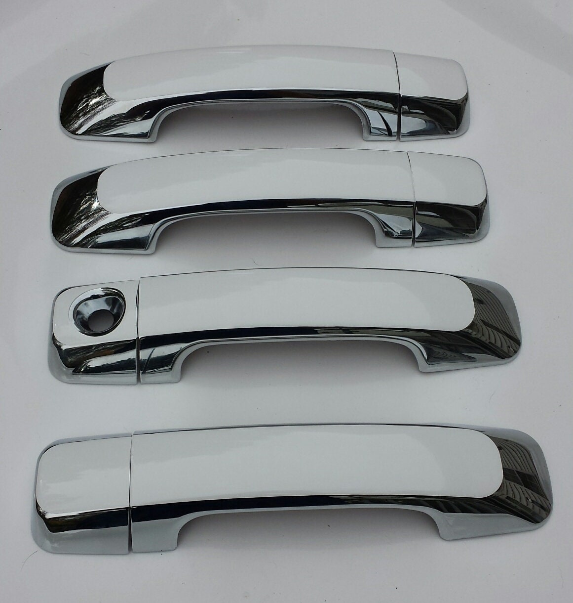 Full Set of Custom Black OR Chrome Door Handle Overlays / - Etsy