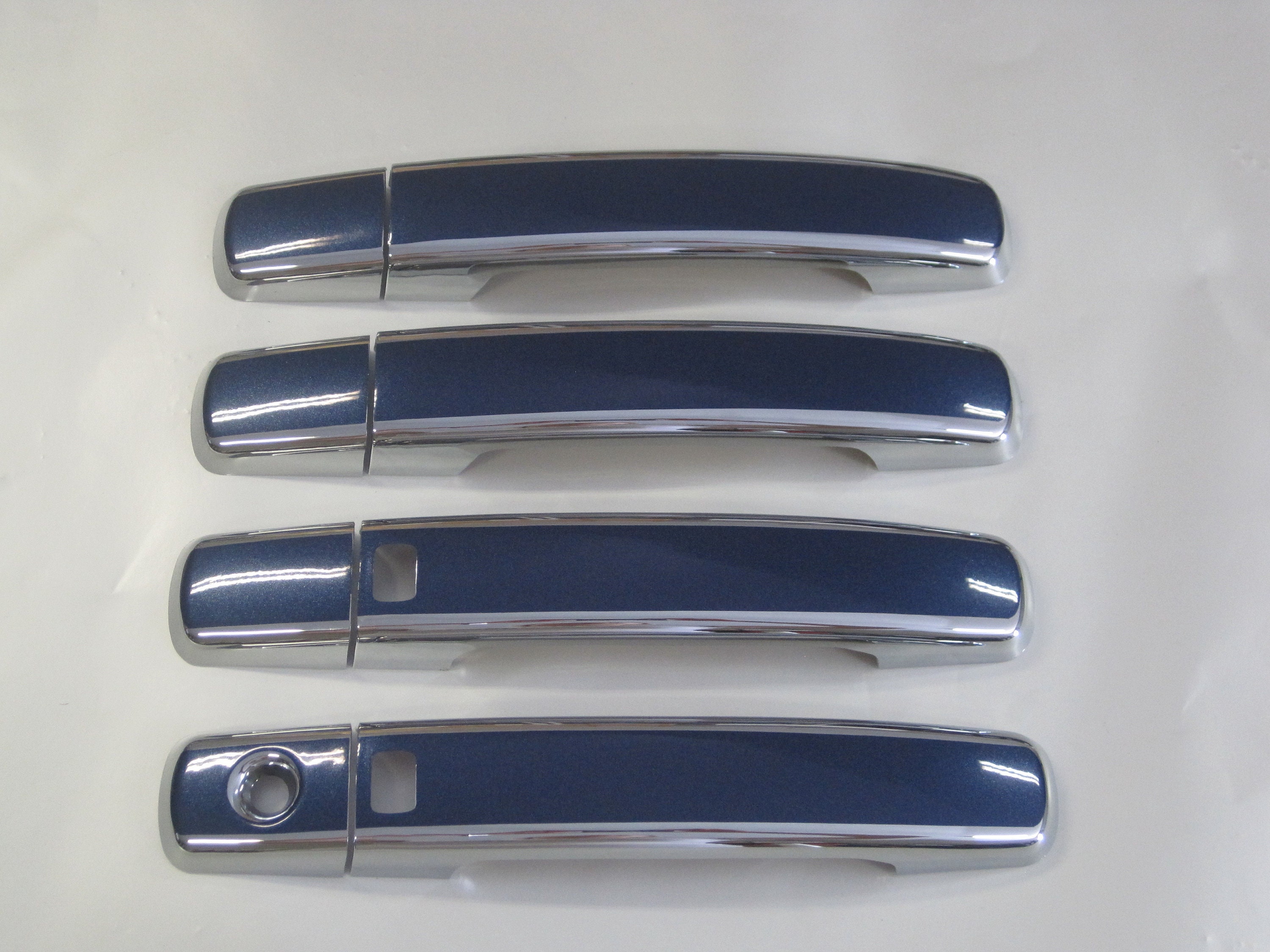 Full Set of Custom Black OR Chrome Door Handle Overlays / - Etsy