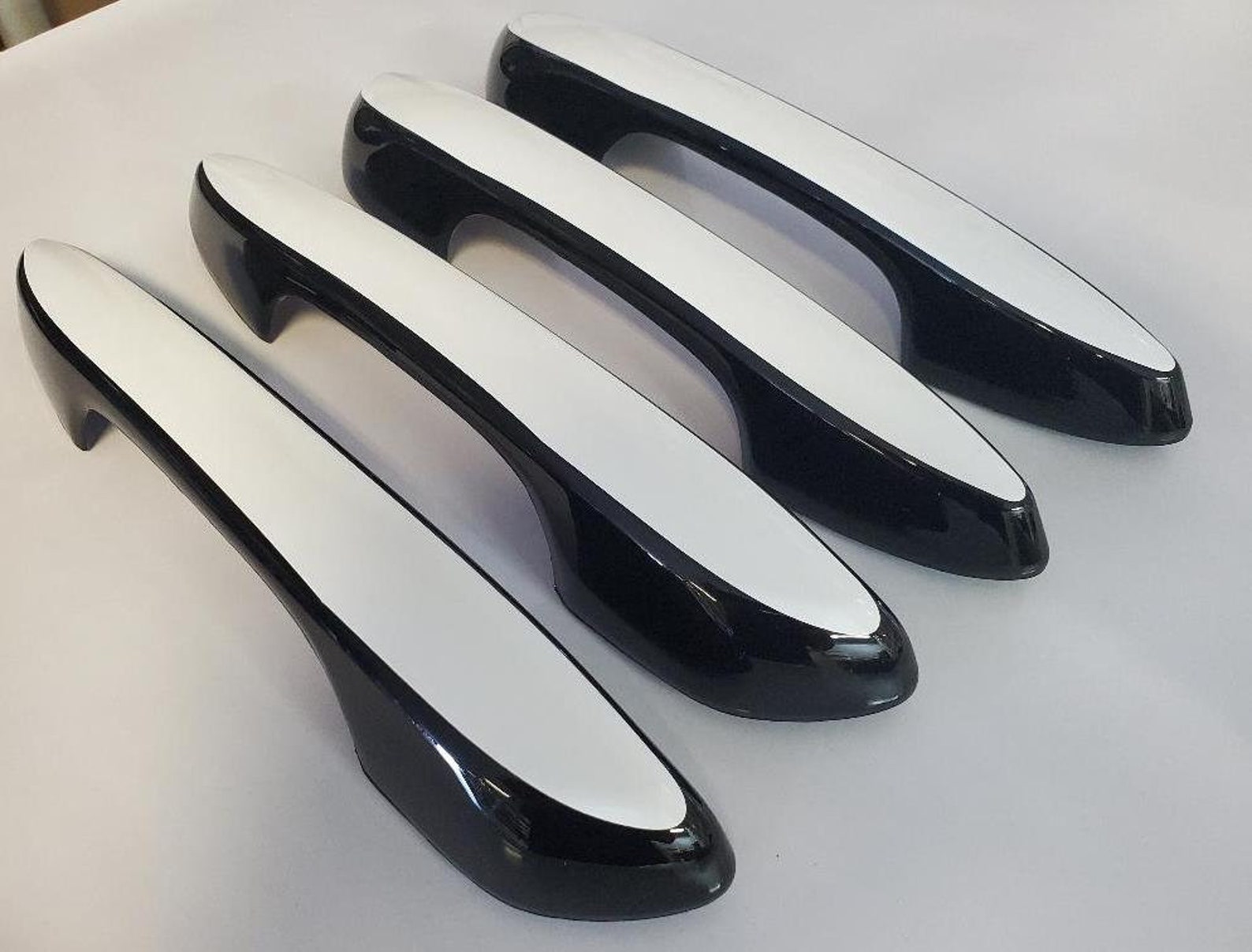 Full Set of Custom Chrome Door Handle Overlays / Covers for 2019 - 2024 ...