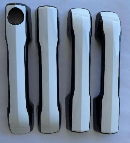 Full Set Custom Black OR Chrome Door Handle Overlays / Covers for ...