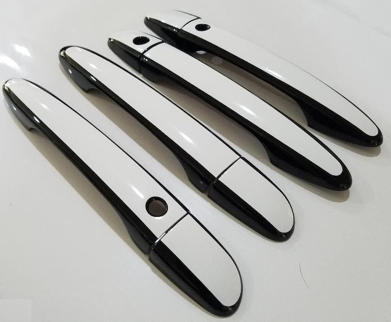 Full Set of Custom Black OR Chrome Door Handle Overlays / | Etsy