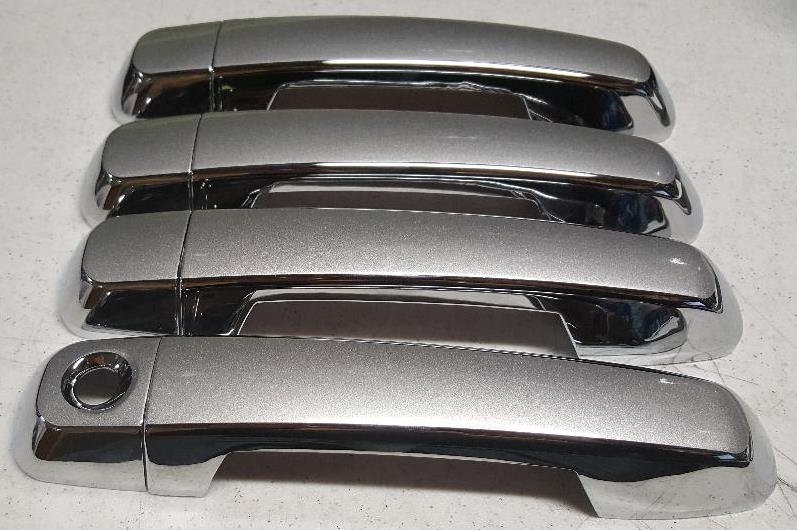 Full Set of Custom Black OR Chrome Door Handle Overlays / - Etsy