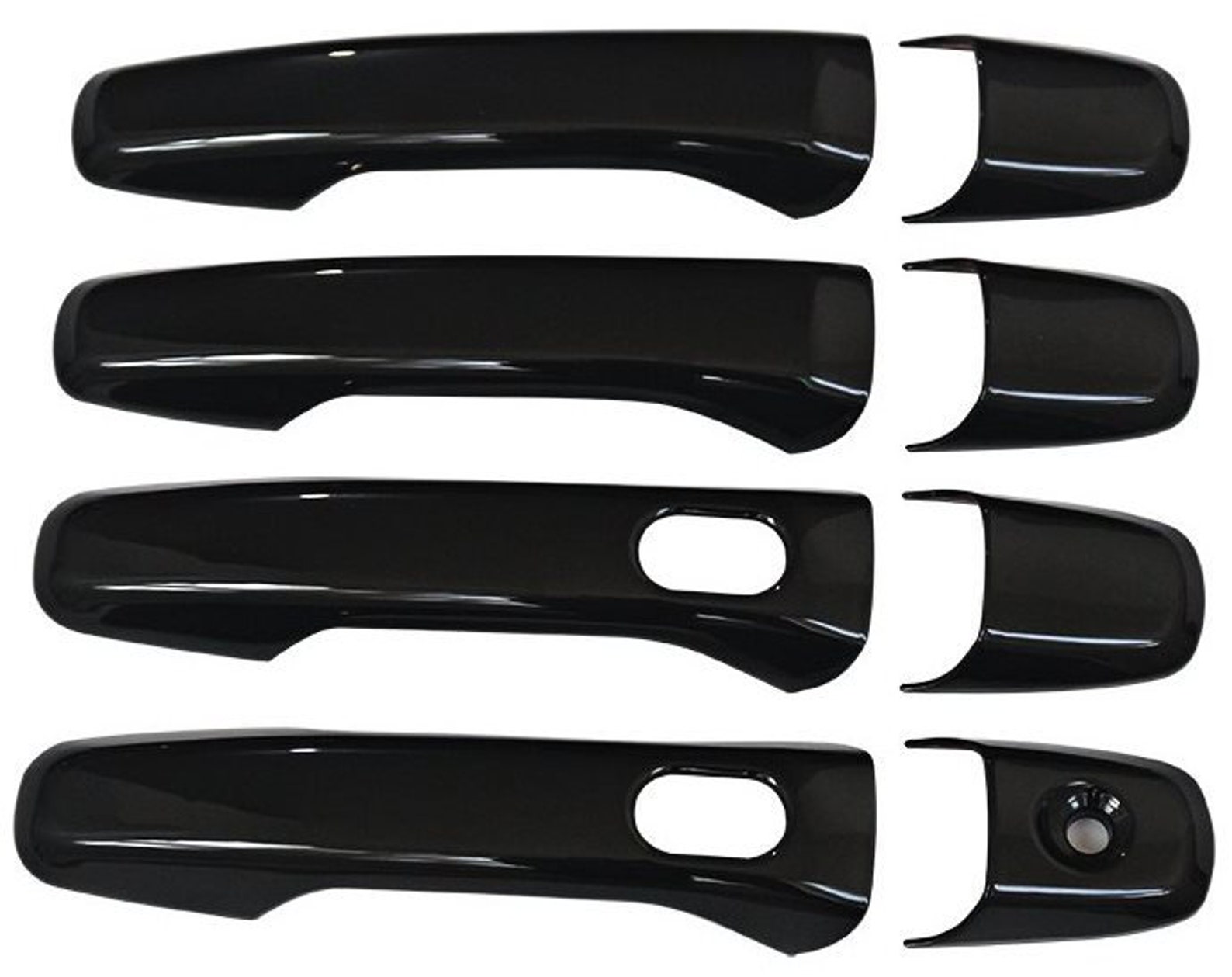 Full Set of Custom Black OR Chrome Door Handle Overlays / - Etsy