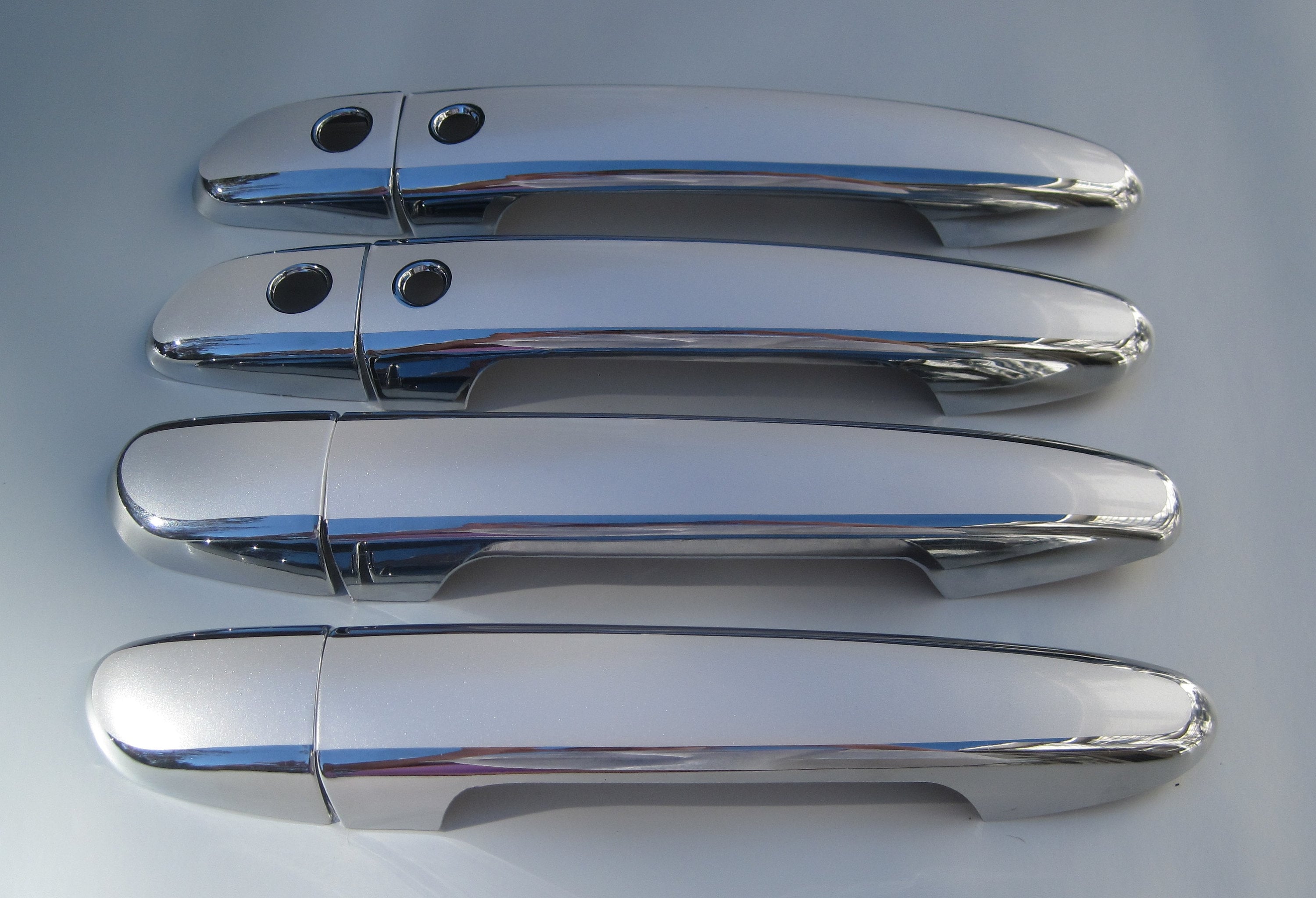 Full Set of Custom Black OR Chrome Door Handle Overlays / | Etsy