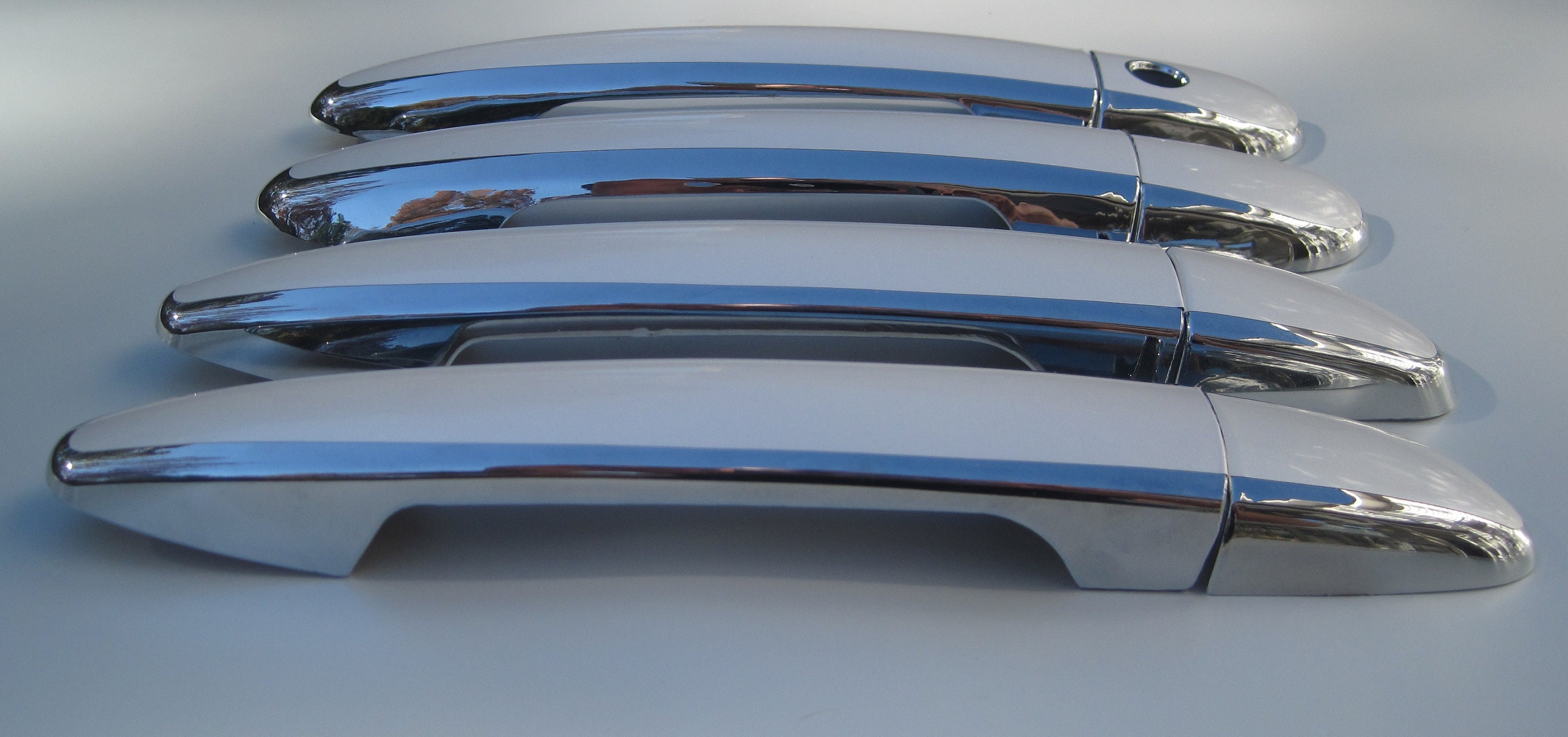 Full Set of Custom Black OR Chrome Door Handle Overlays / | Etsy