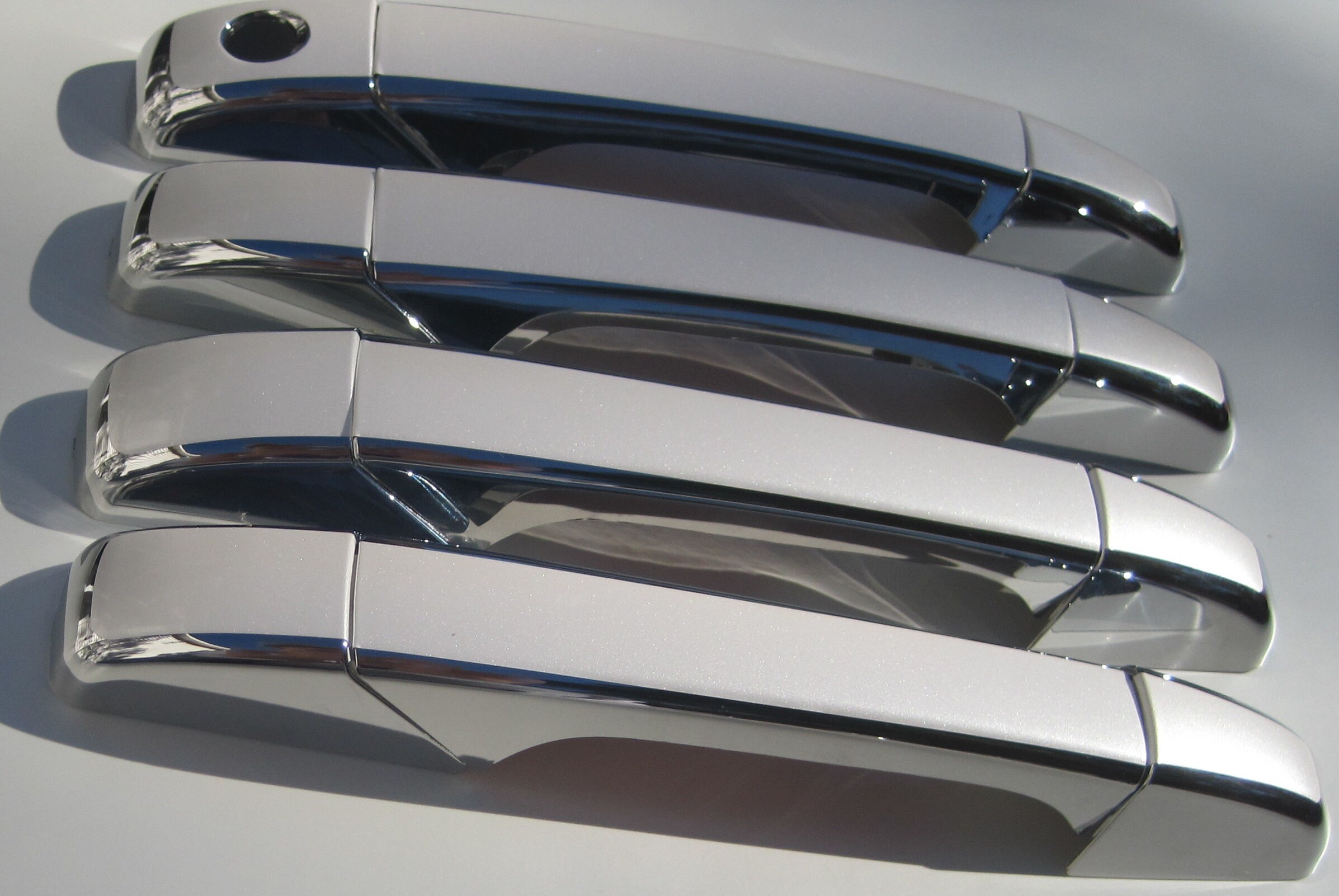 Full Set of Custom Black OR Chrome Door Handle Overlays / | Etsy