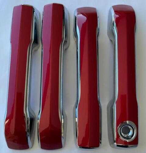 Full Set Custom Black OR Chrome Door Handle Overlays / Covers for ...