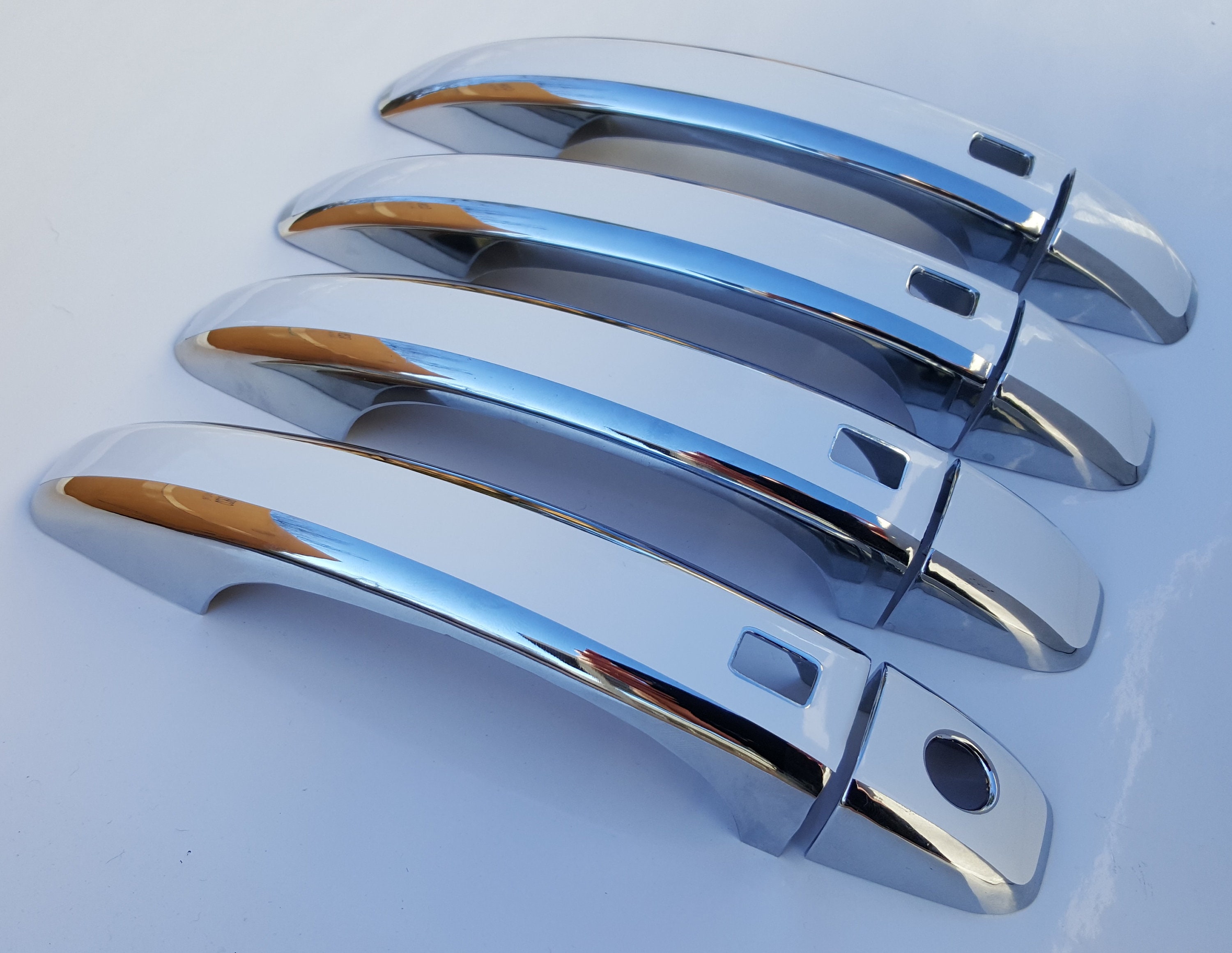 Full Set of Custom Chrome Door Handle Overlays / Covers for - Etsy