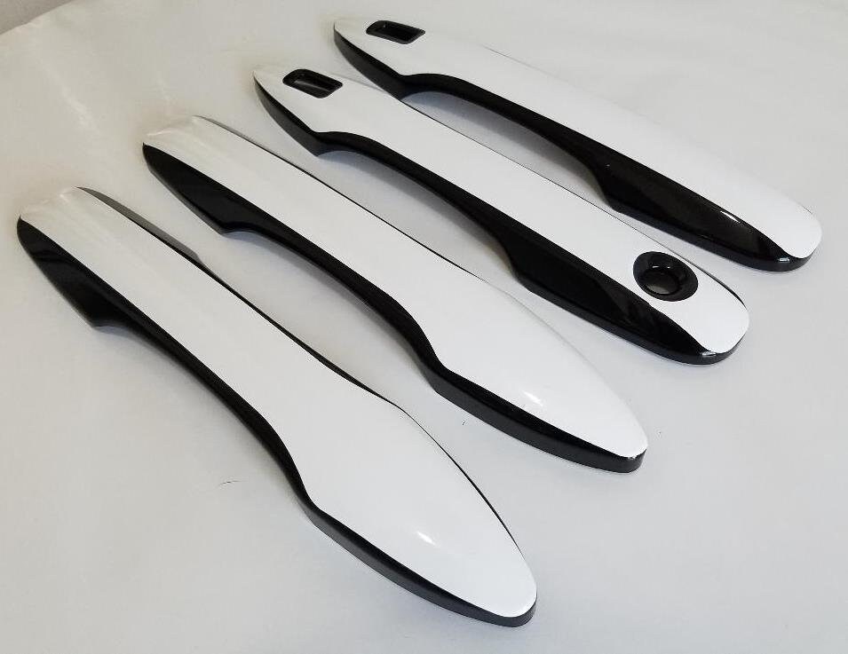 Full Set of Custom Black OR Chrome Door Handle Overlays / | Etsy