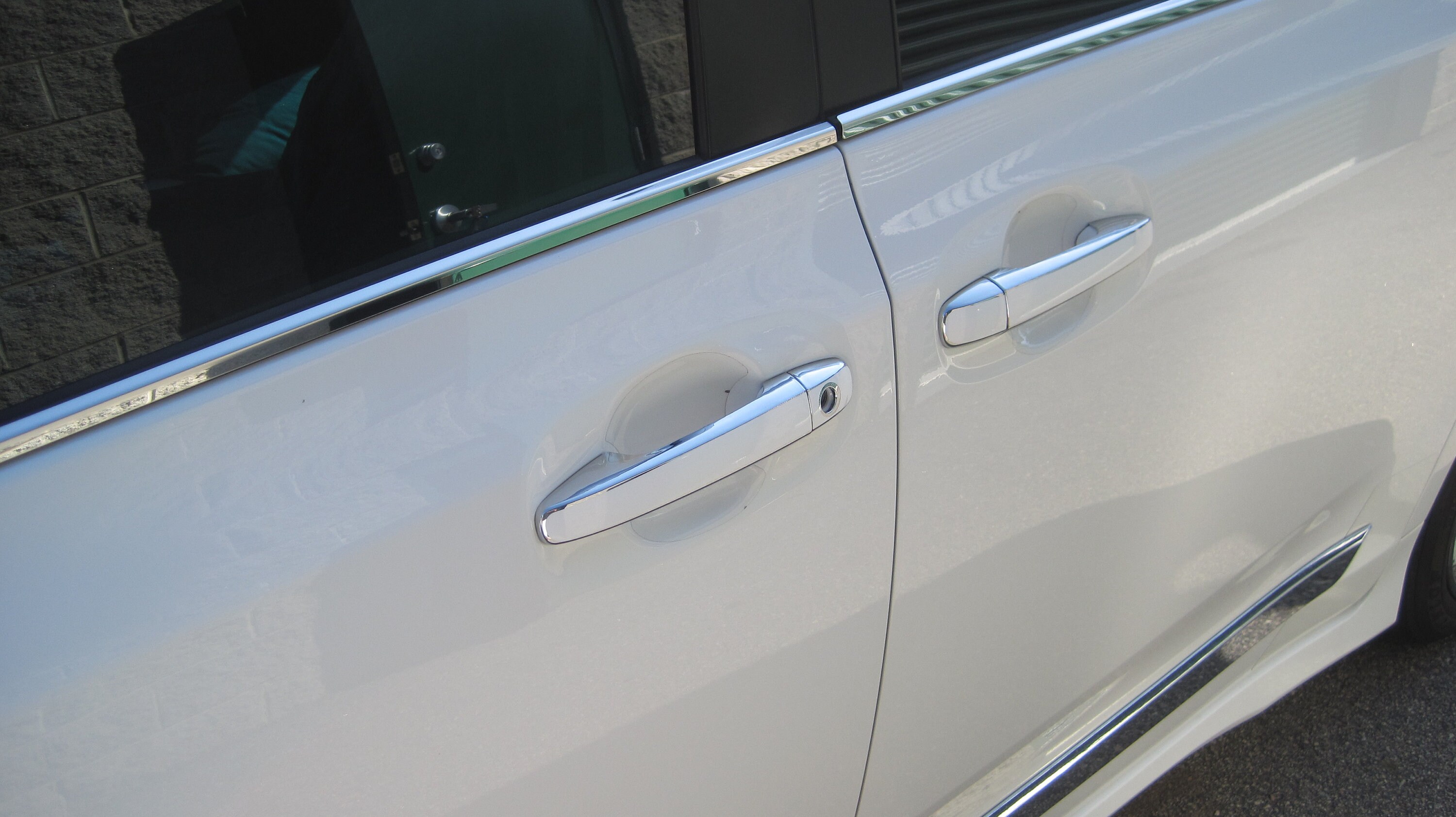 Full Set Custom Black OR Chrome Door Handle Overlays / Covers for 2015 ...