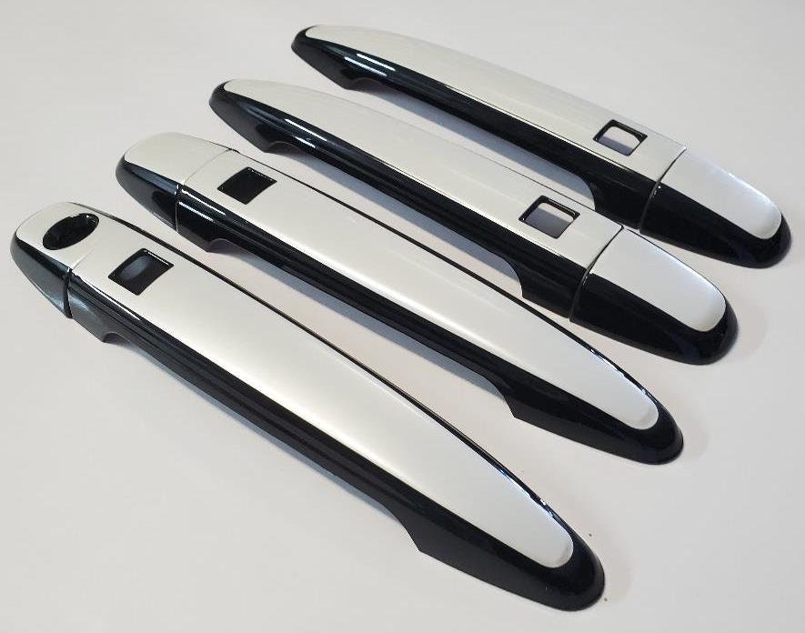 Full Set of Custom Black OR Chrome Door Handle Overlays / - Etsy