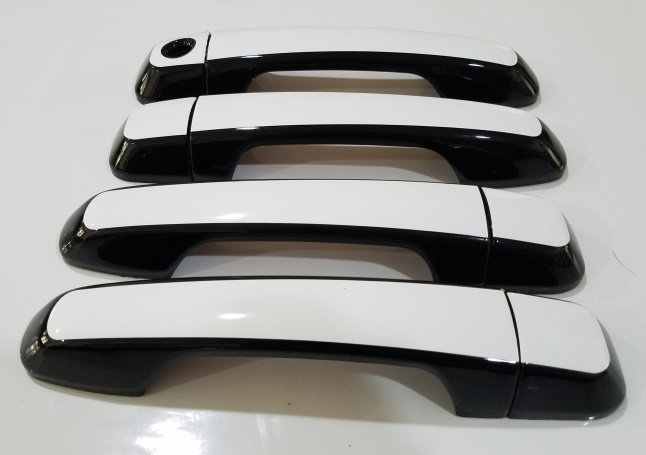 Full Set of Custom Black OR Chrome Door Handle Overlays / - Etsy