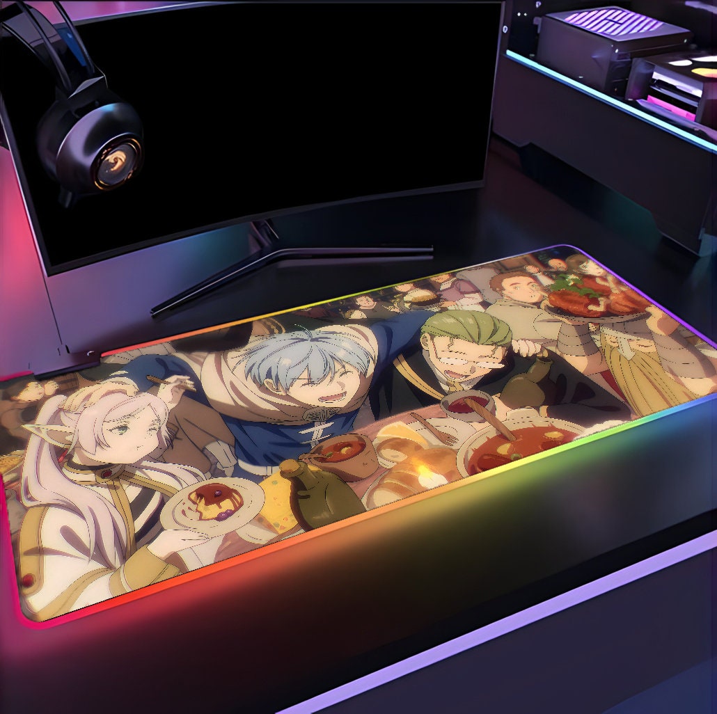 Frieren RGB Gamer XXL Mousepad: Your Perfect Journey With Frieren ...