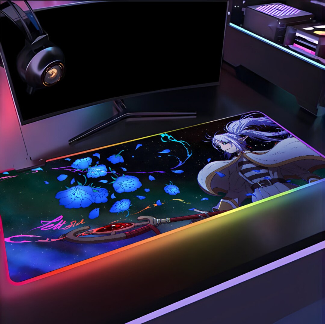 Frieren RGB Gamer XXL Mousepad: Your Perfect Journey With Frieren ...