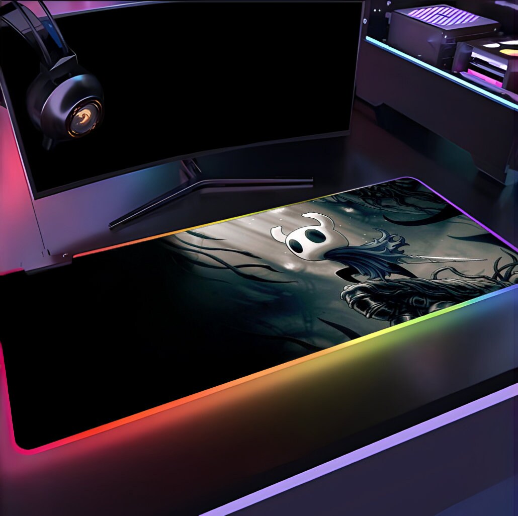 Hollow Knight RGB Gamer XXL Mousepad: the Perfect Lair for Your Hollow ...