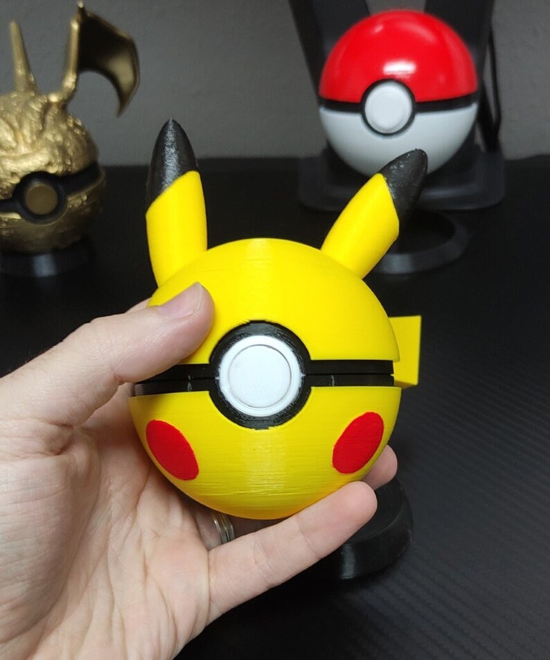 Pokeball Pikachu Pokemon Ring Box Premium - Etsy