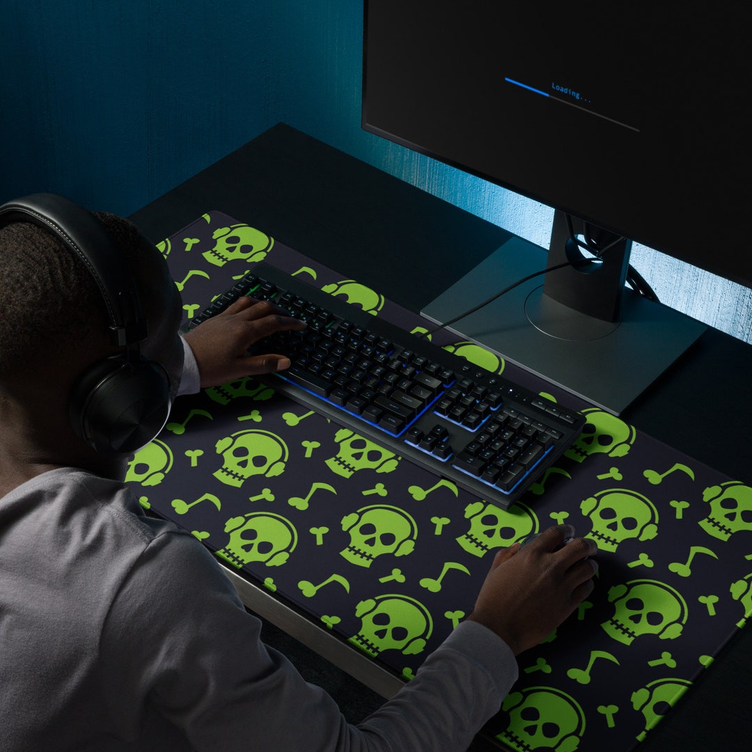 Gamer Skulls Gaming Mouse Pad - Grab a One-of-a-kind Mouse Pad for Your ...