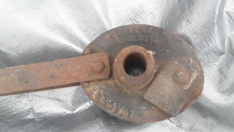 Antique 1908 Freight Elevator Trapdoor Activator Arms/rods/brackets ...